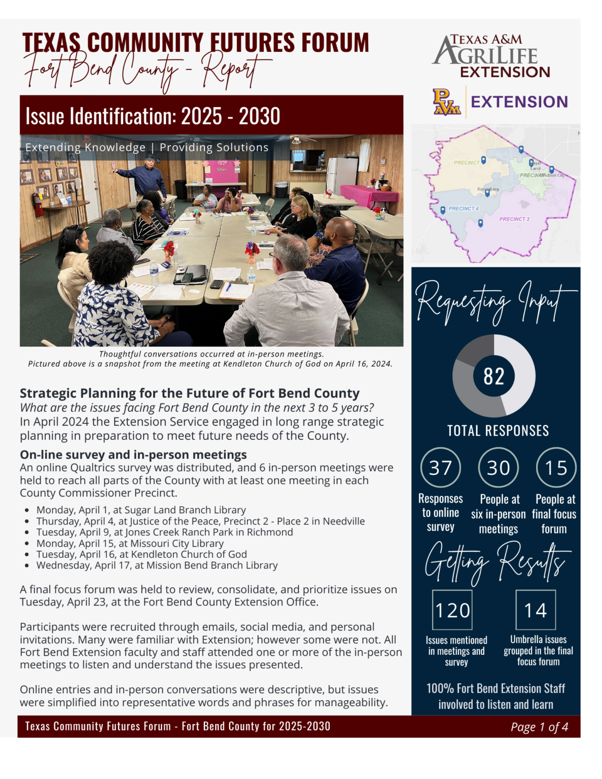 Making a Difference... - Fort Bend